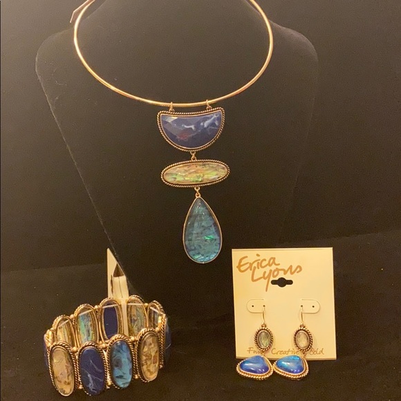 Erica Lyons | Jewelry | Erica Lyons 8 2 Gold Necklace Trio | Poshmark